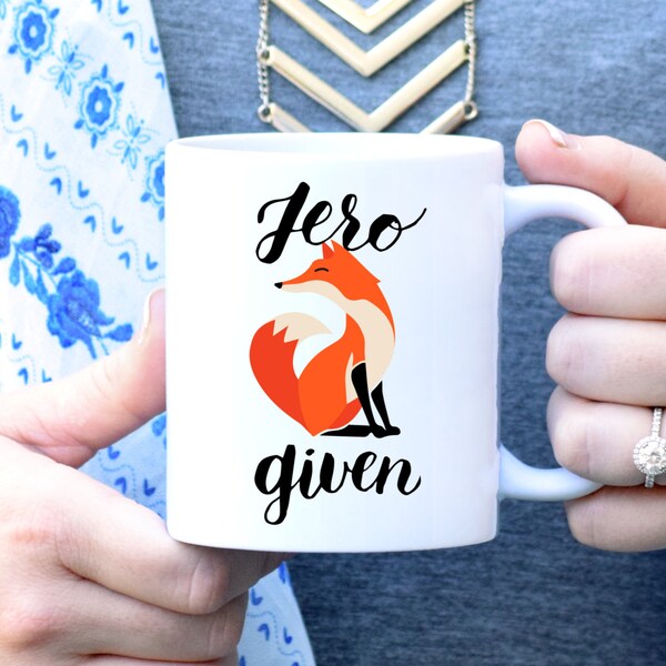 Zero Fox Given Mug - Etsy