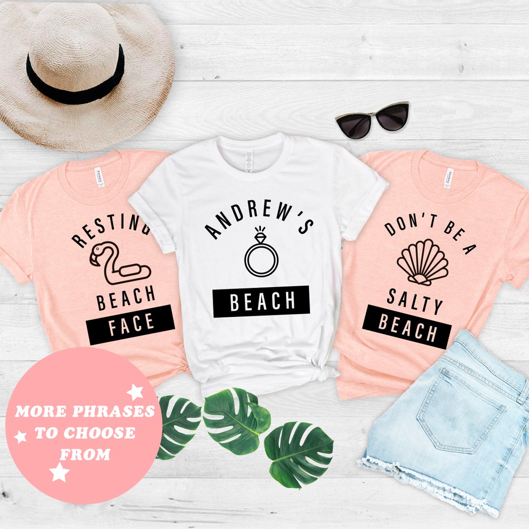 Beach Shirts Beach Trip Shirts Beach Bachelorette - Etsy