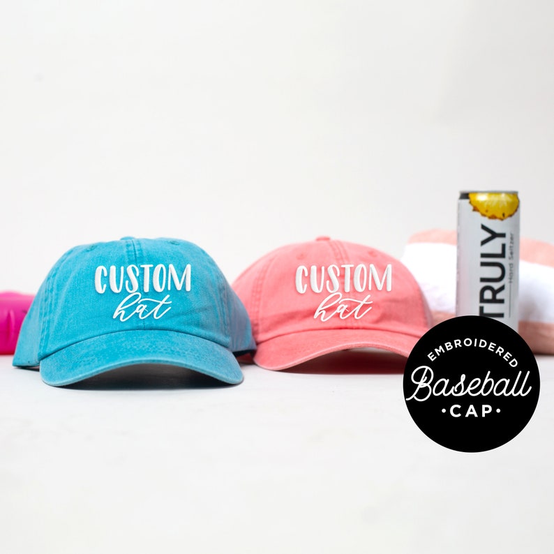 Custom Logo Hat Embroidered Hat Embroidered Logo Logo Hat - Etsy