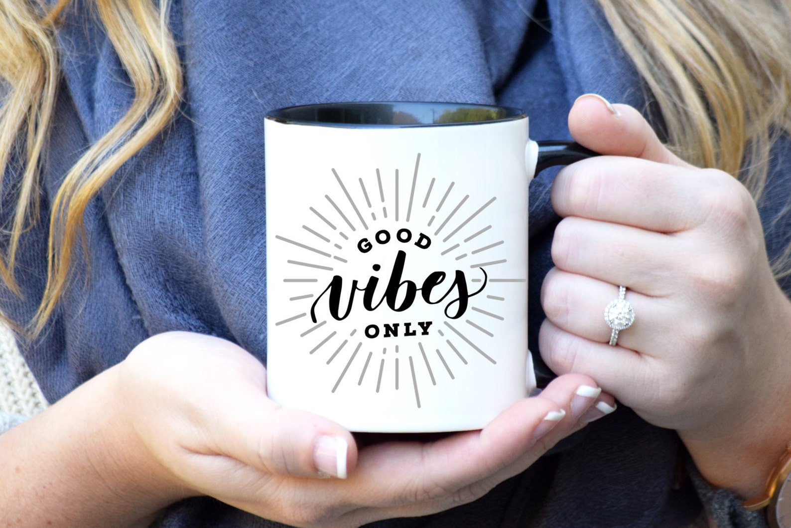 Good Vibes Mug Good Vibes Only Mug Vibes Mug Positive Etsy