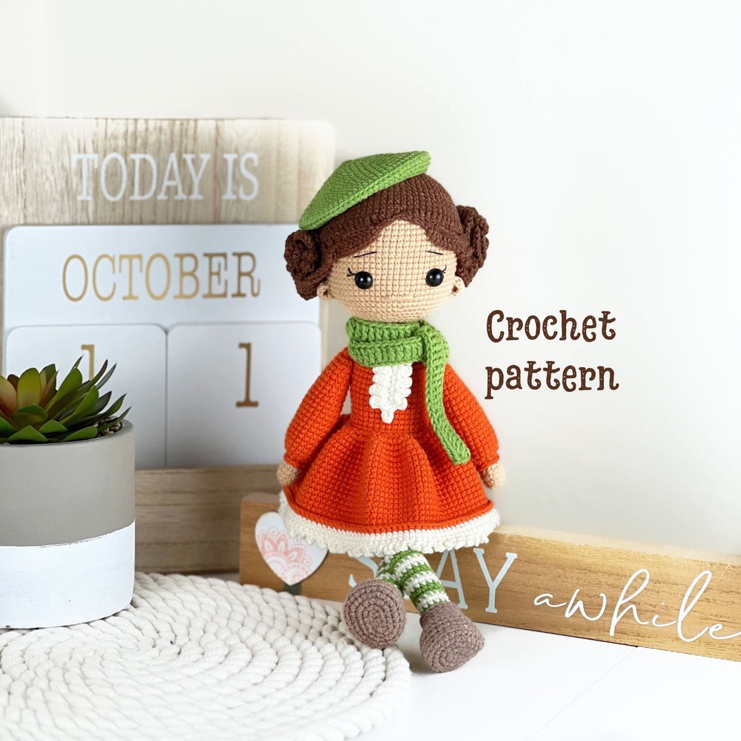 Crochet Doll Pattern,amigurumi Doll,crochet Doll Tutorial,crochet ...