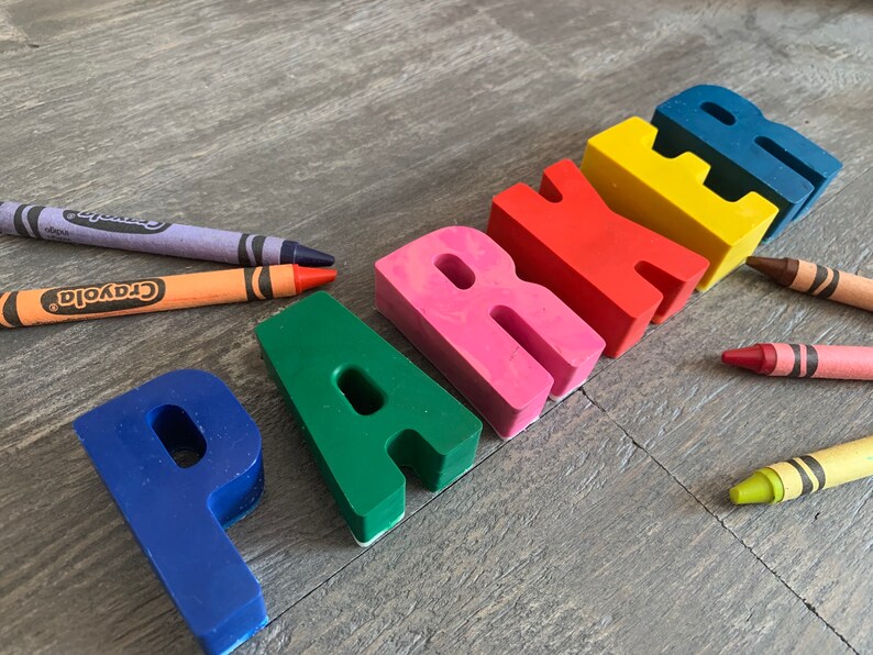Gifts for Kids Personalized Gifts Custom Name Crayons - Etsy