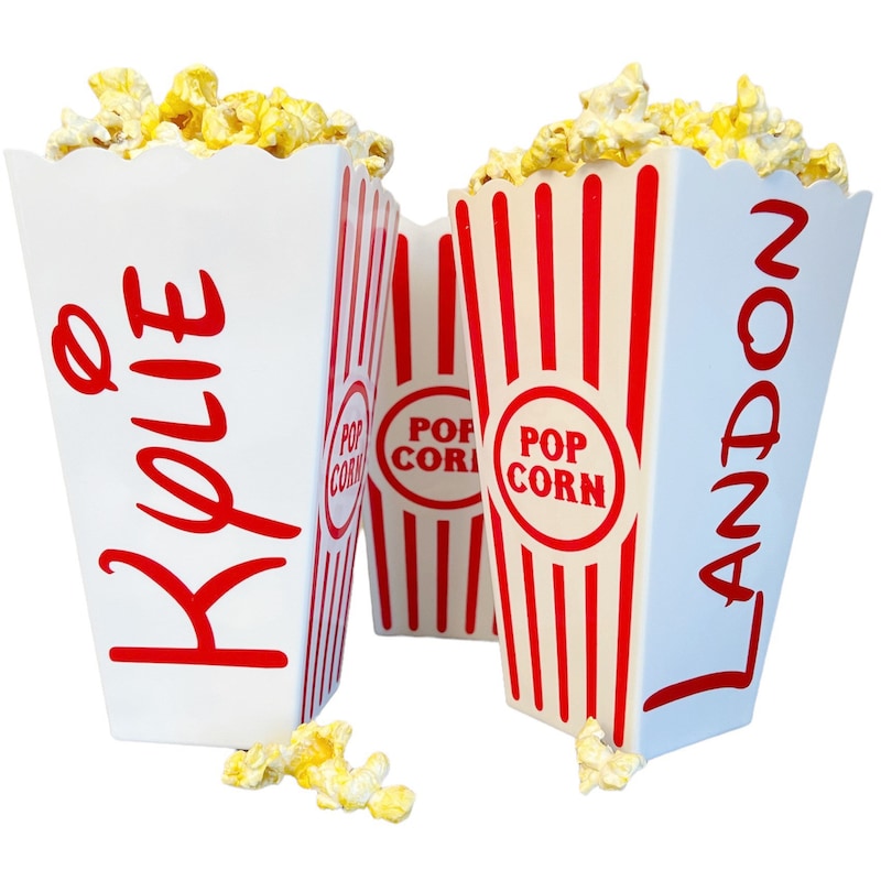 Personalized Popcorn Bucket - Etsy