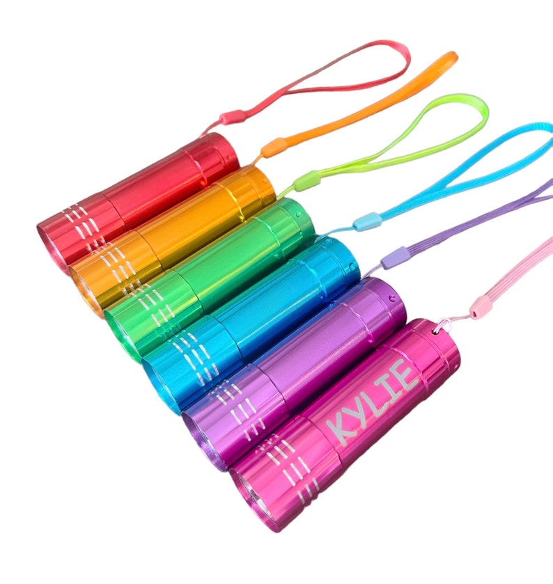 Personalized Mini Flashlight: Kids Party Favors, Emergency Kit - Etsy