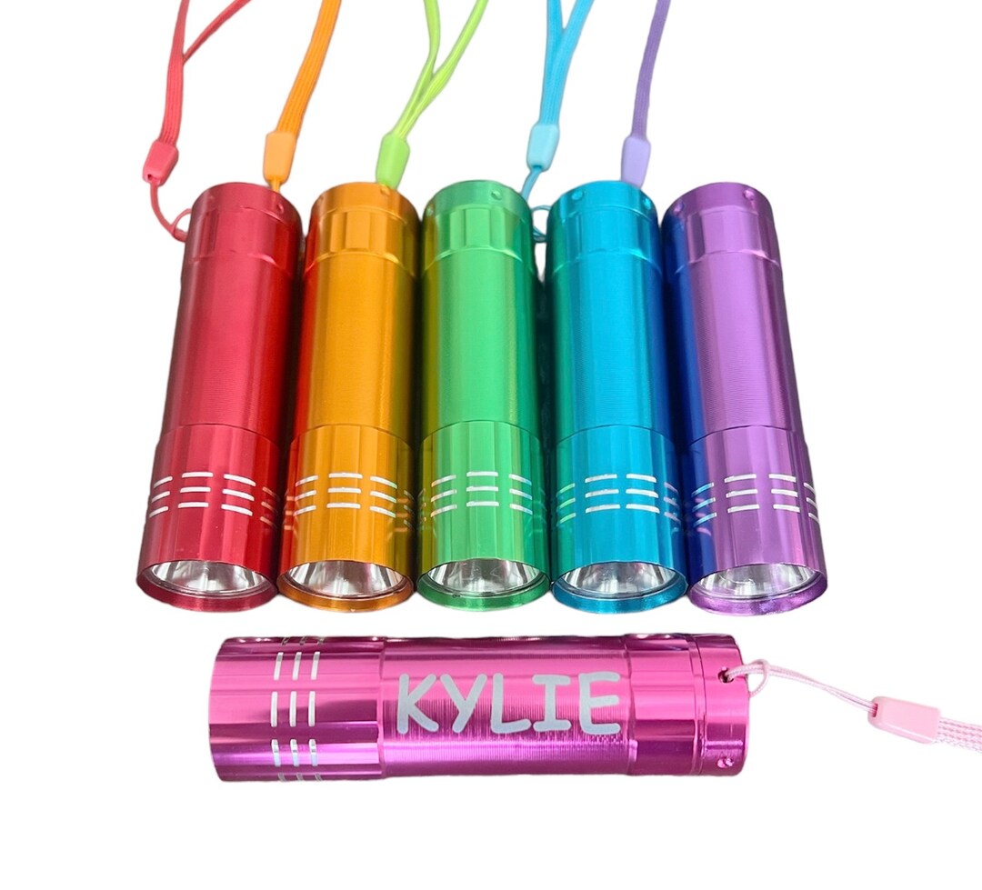 Personalized Mini Flashlight: Kids Party Favors, Class Gifts - Etsy