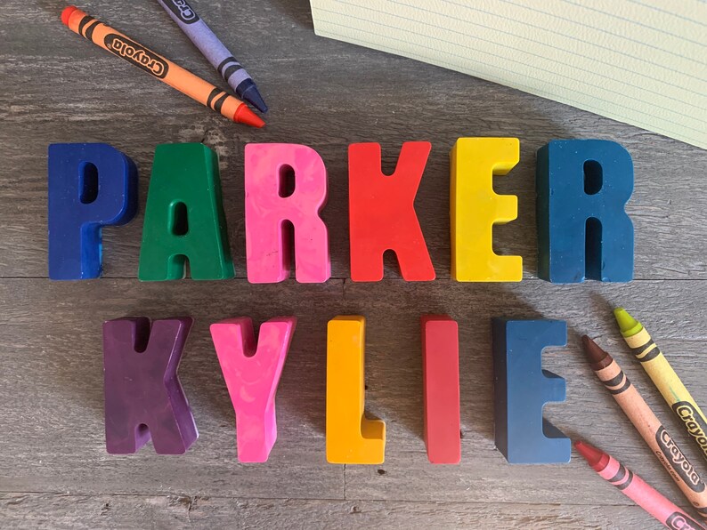 Gifts for Kids Personalized Gifts Custom Name Crayons - Etsy