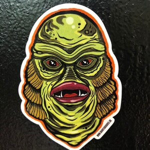 Creature From the Black Lagoon Sticker - Etsy
