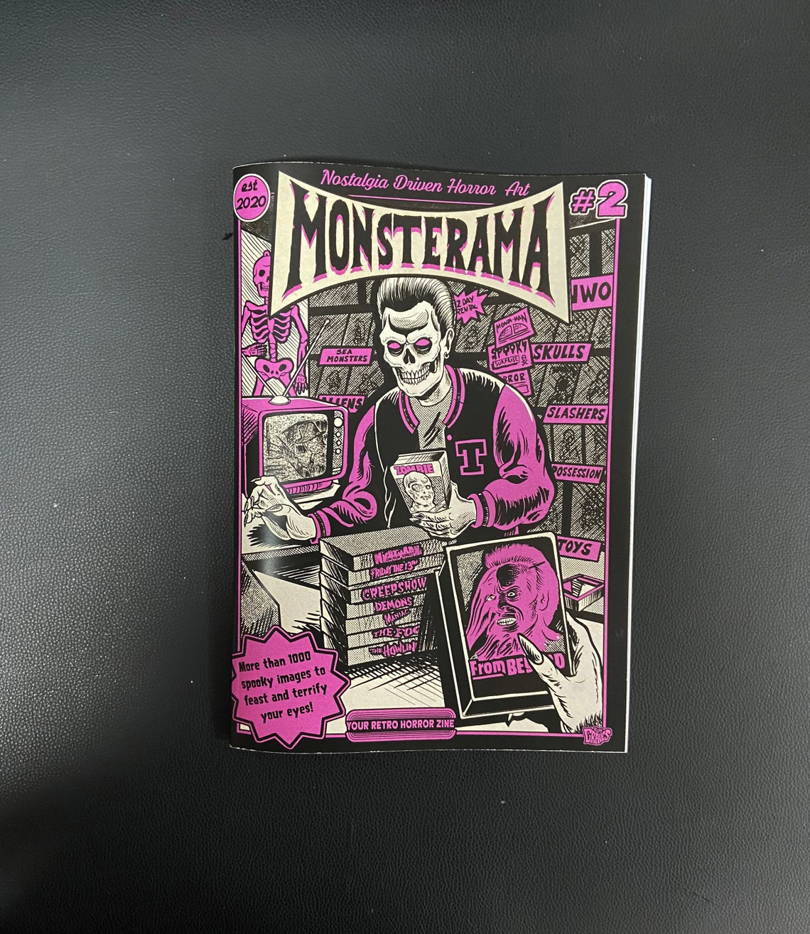 MONSTERAMA HORROR MAGAZINE #2 - Etsy