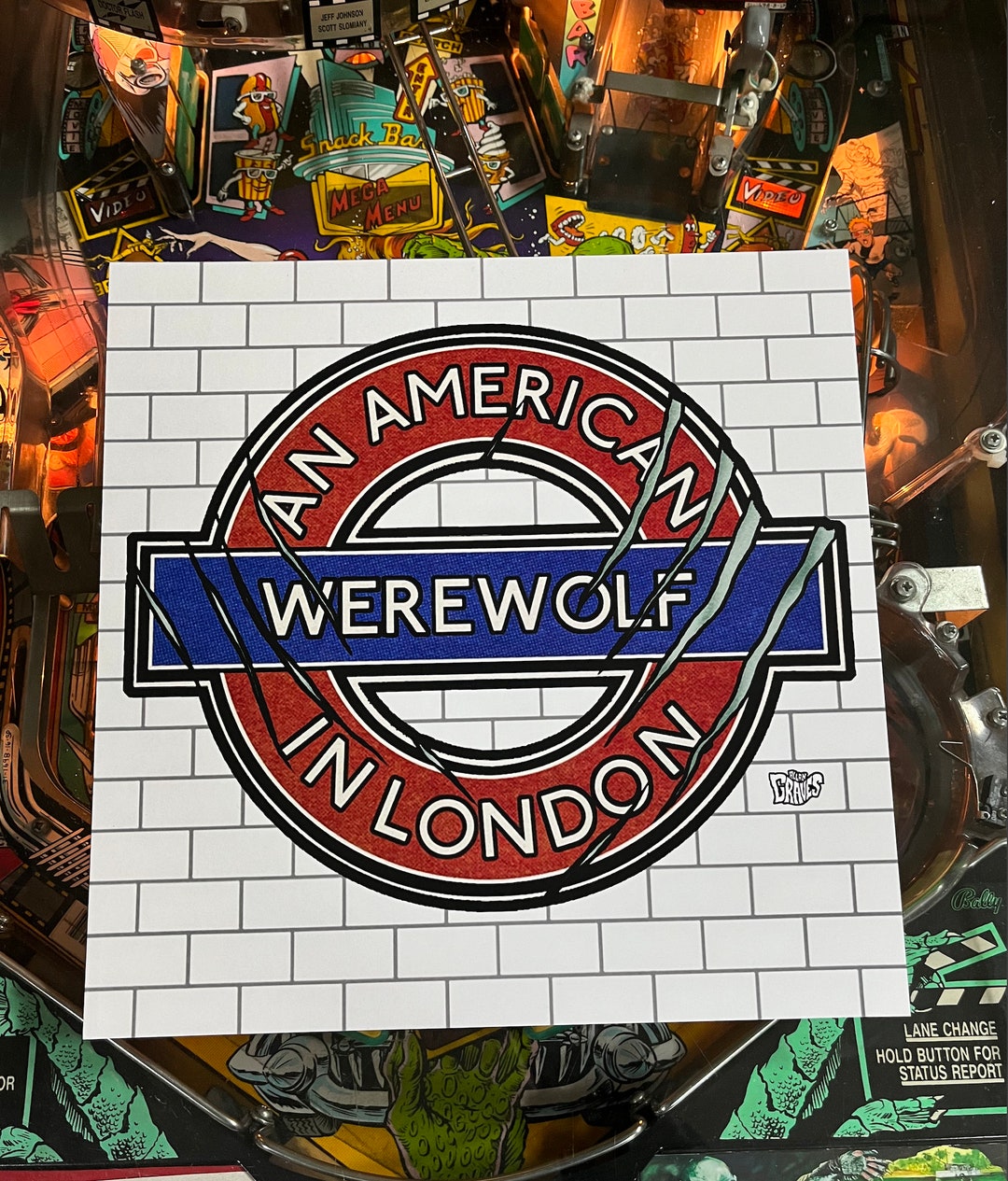 An American Werewolf in London Inspired Print - Etsy