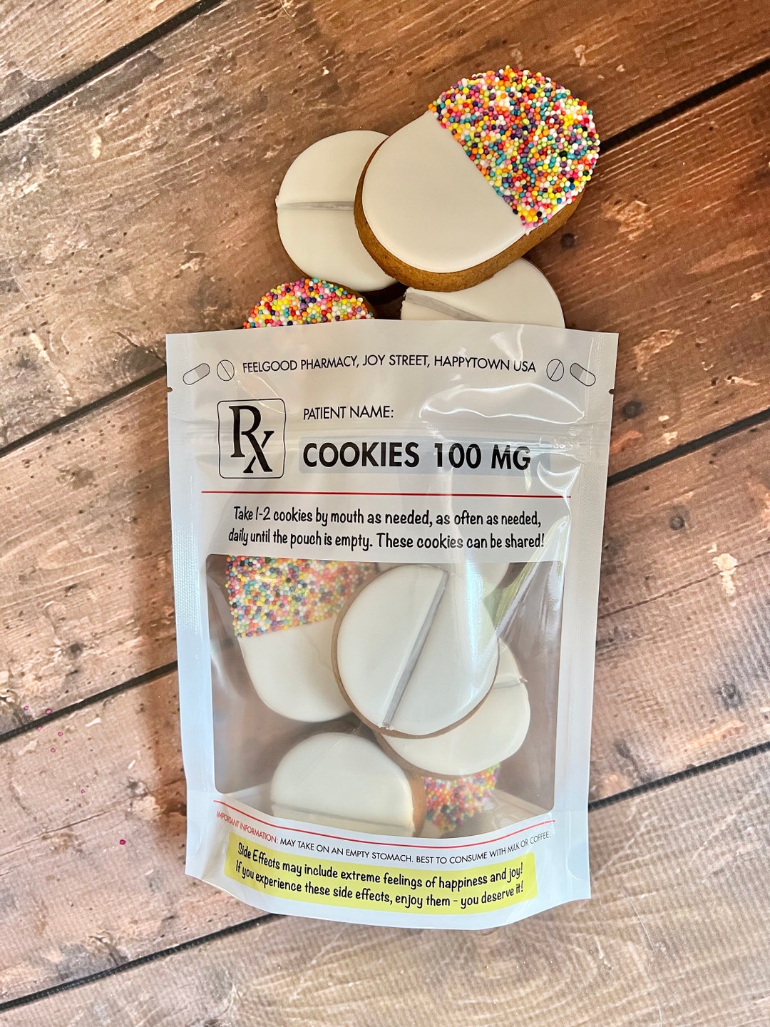 Rx Cookies - Etsy