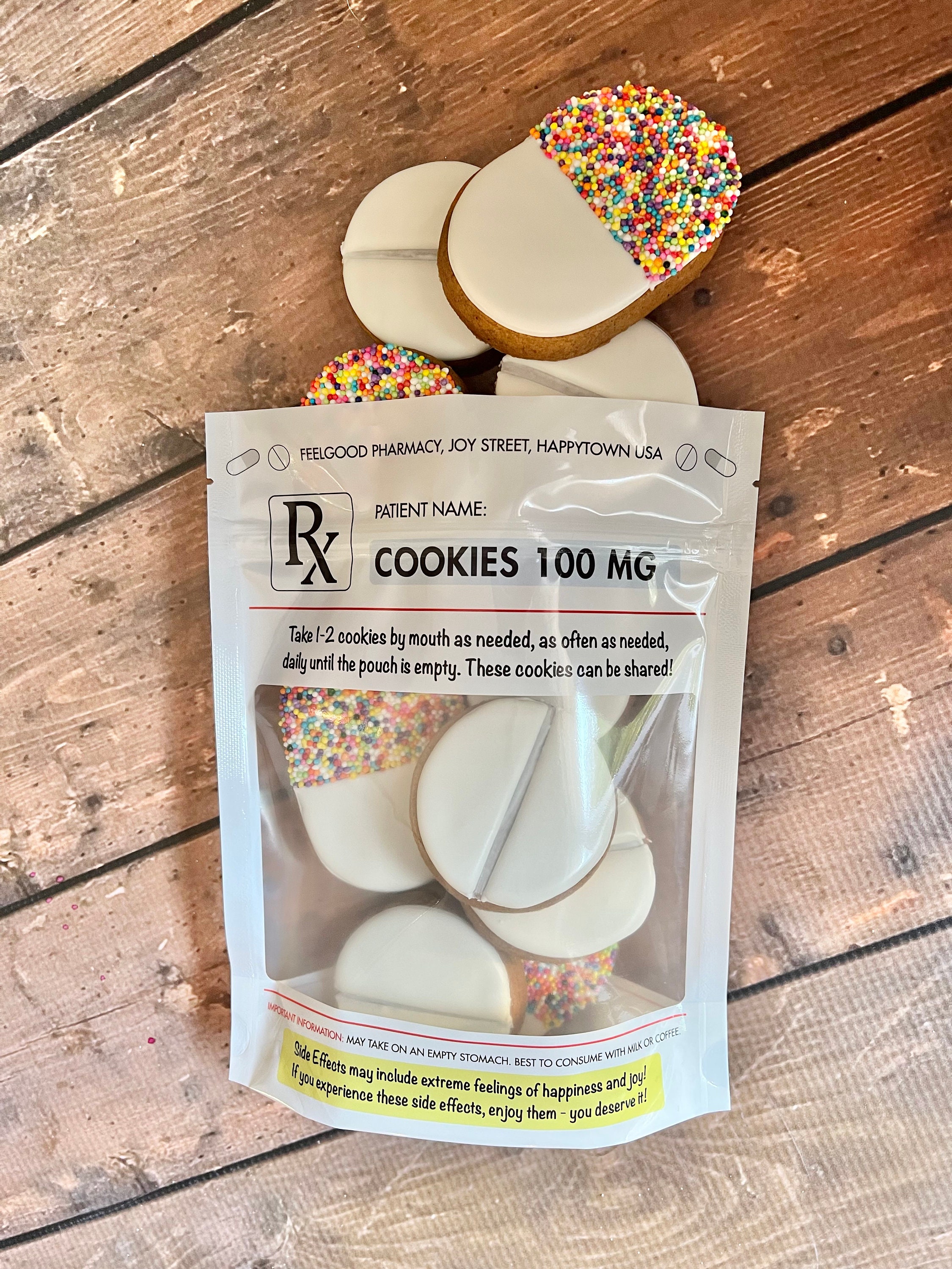 Rx Cookies - Etsy