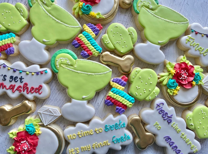 Final Fiesta Bachelorette Party Cookies - Etsy