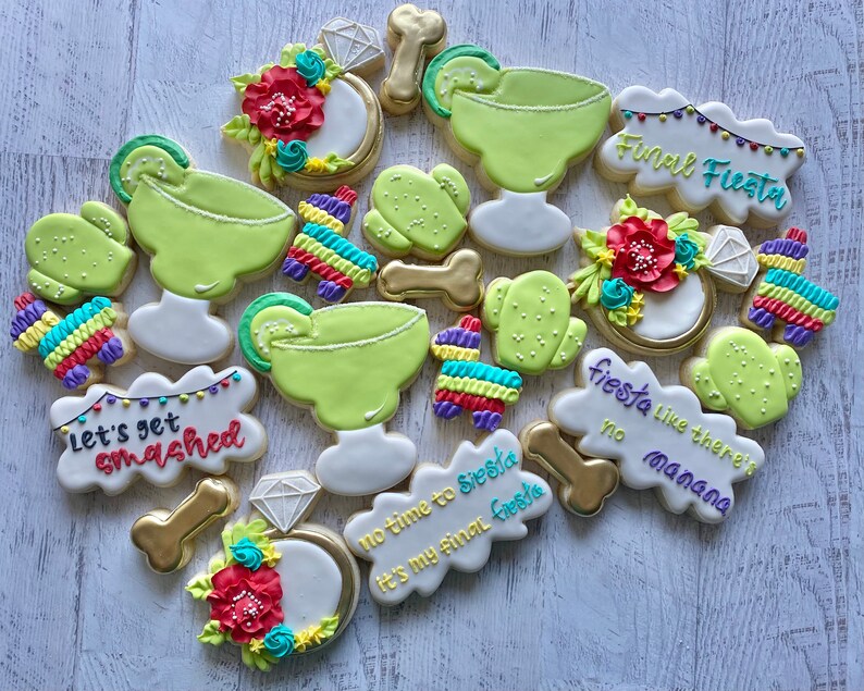 Final Fiesta Bachelorette Party Cookies - Etsy