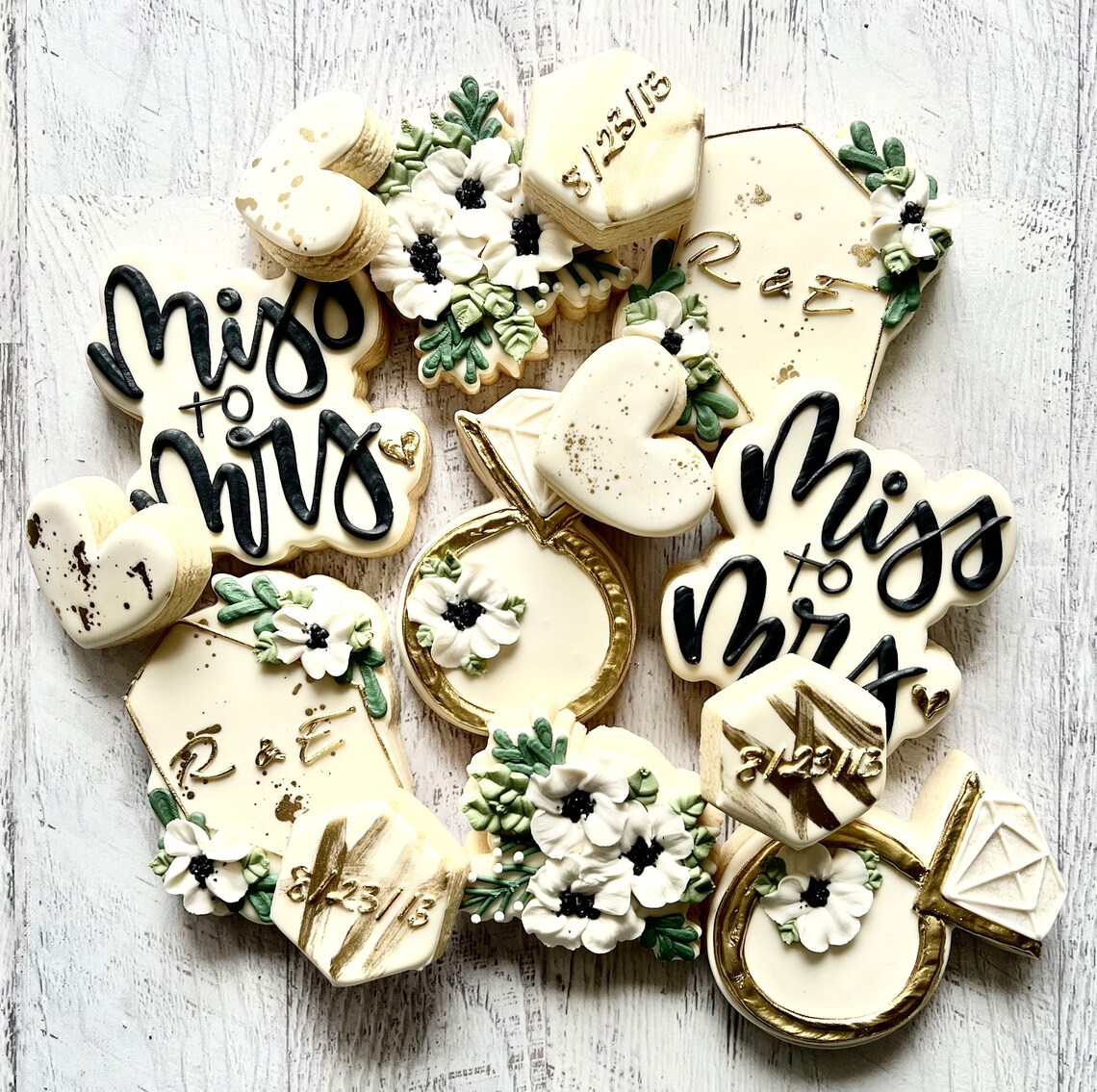 Miss to Mrs Cookie Set - Etsy