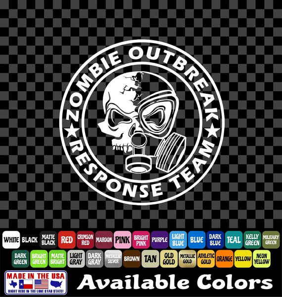 Zombie Decals For Ar 15 Ghoulish Punk Girl Zombie Wall Decal