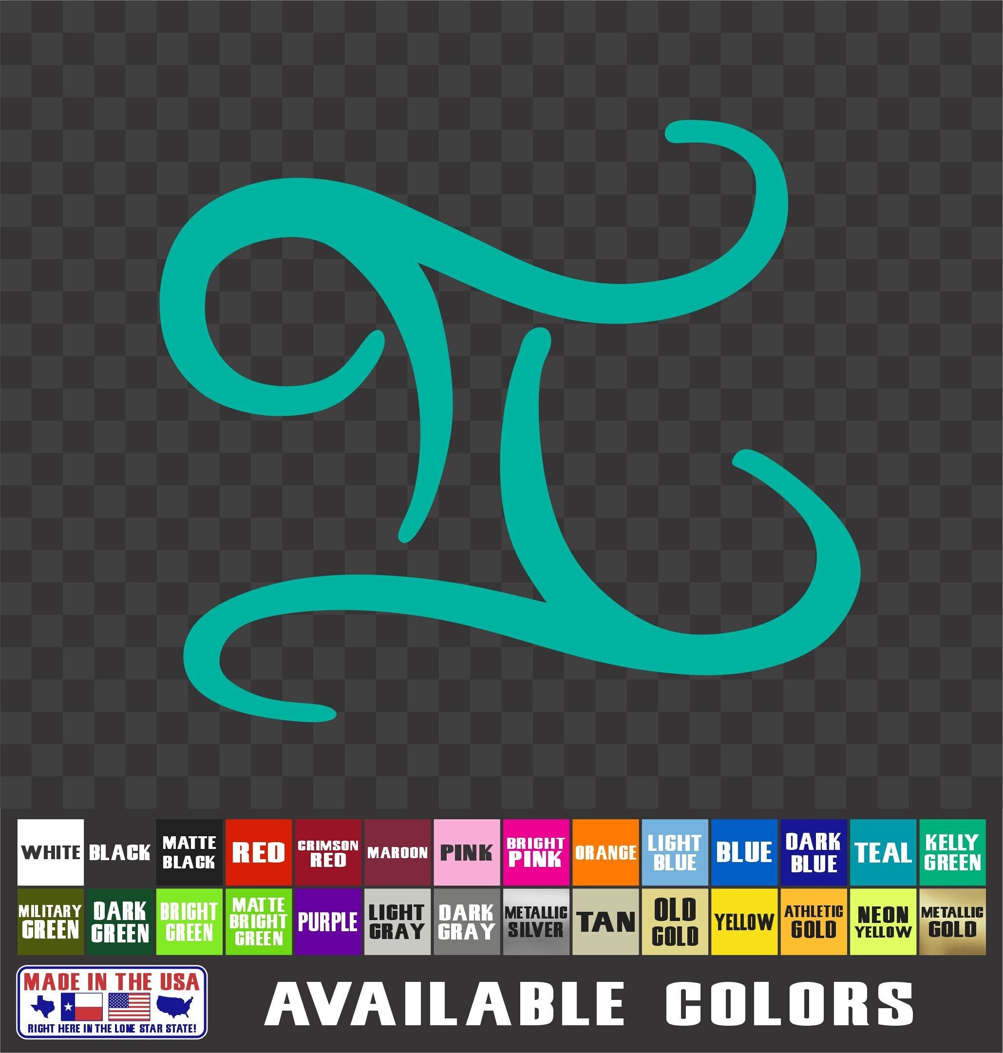 Gemini Sign Sticker Decal Car Truck Vinyl - Etsy