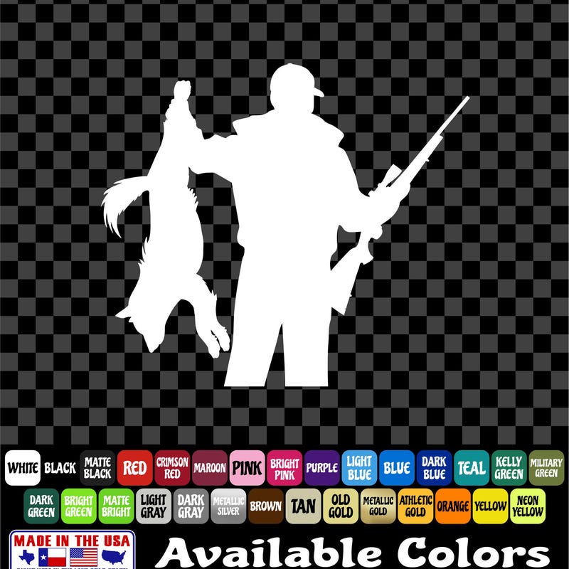 Hunting Sticker - Etsy