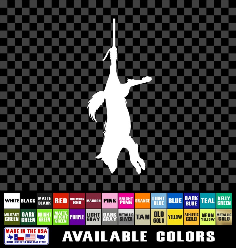 Coyote Hunting Sticker Predator Hunt Varmint Hunter Vinyl - Etsy