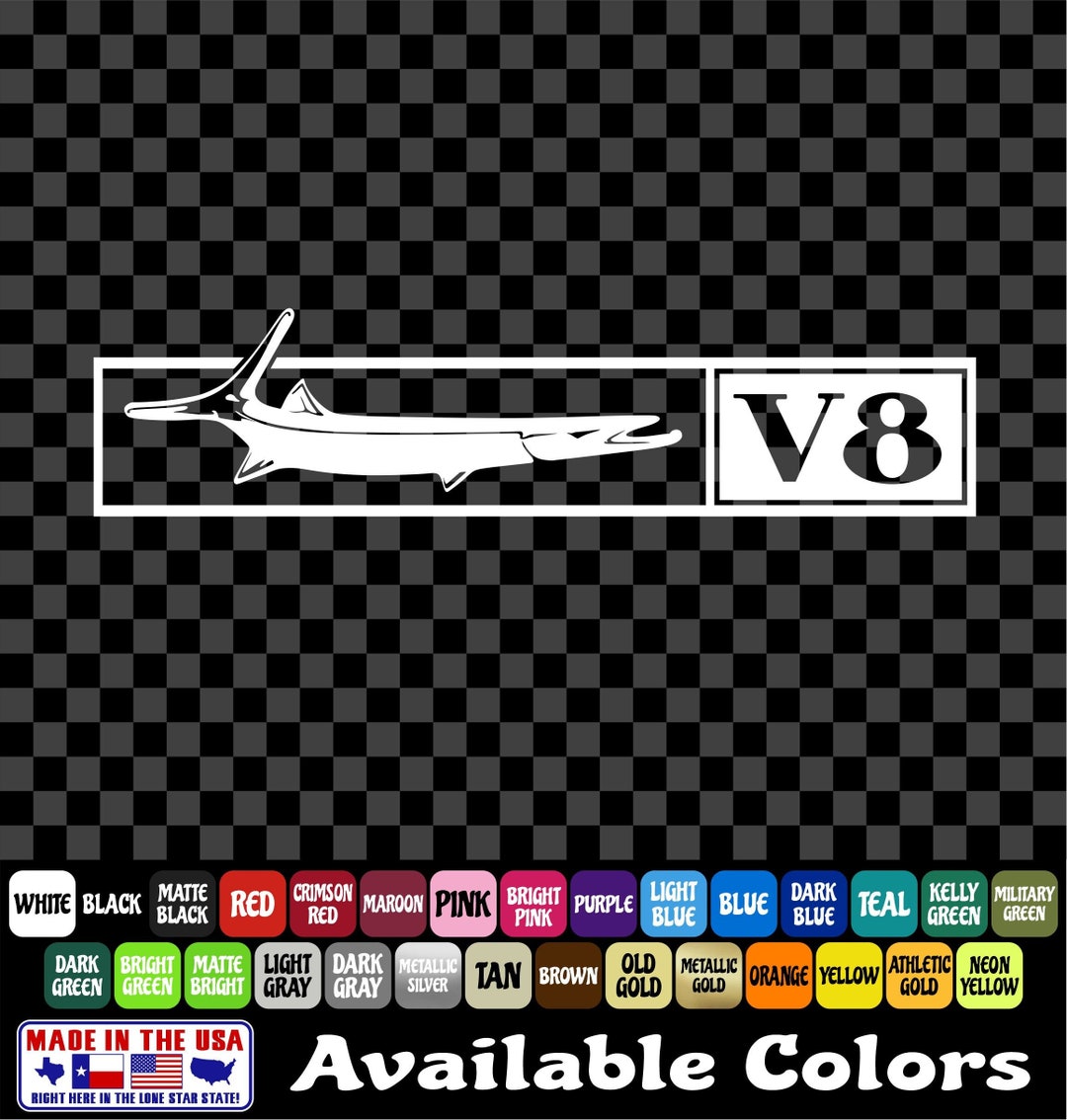 PLYMOUTH BARRACUDA Sticker Cuda Pony Classic Muscle Car Vinyl Decal - Etsy