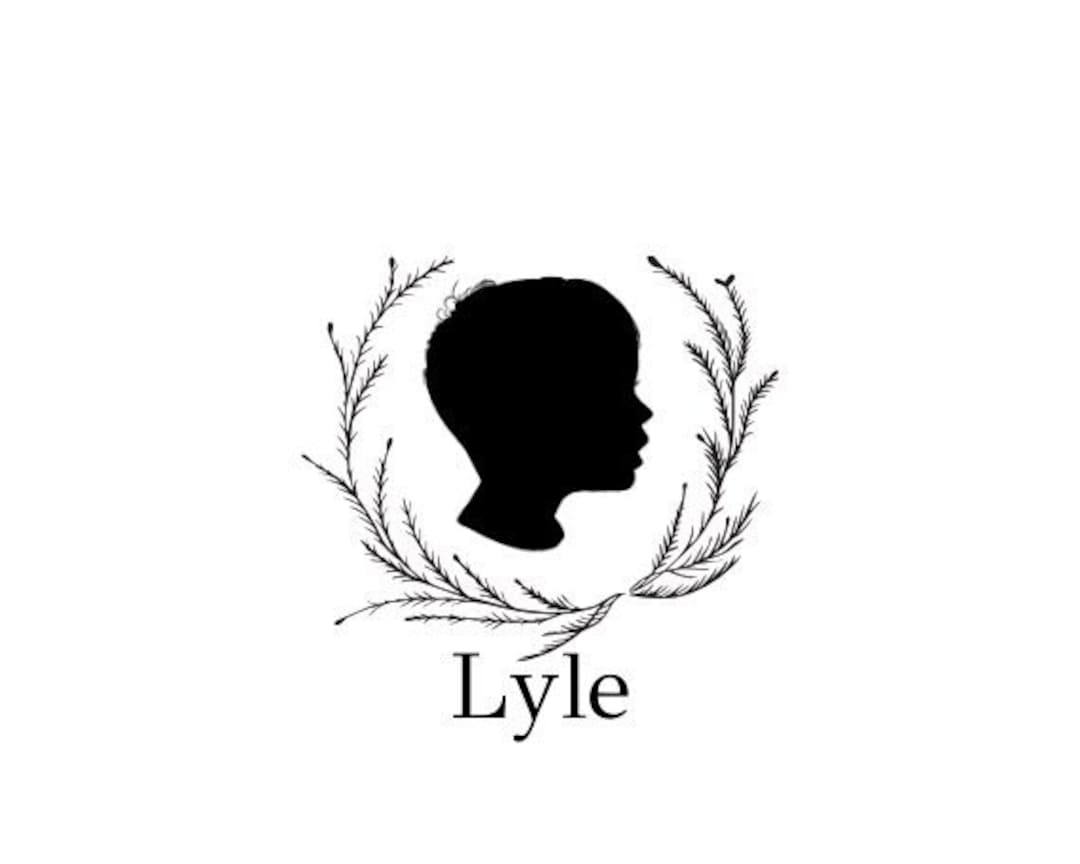 Custom Silhouette Picture |mistletoe Frame | Digital File 8x10 & 5x7 - Etsy