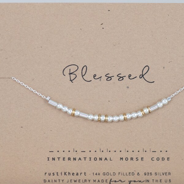 Blessed Necklace - Etsy