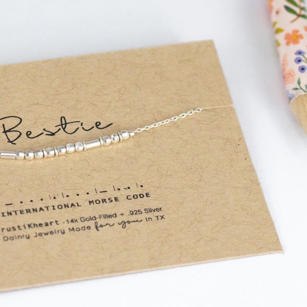 Morse Code Bracelet - Etsy