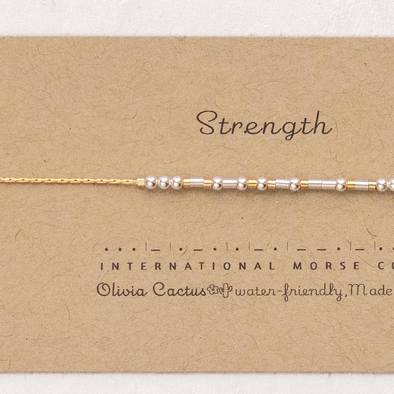 Morse Code Bracelet - Etsy