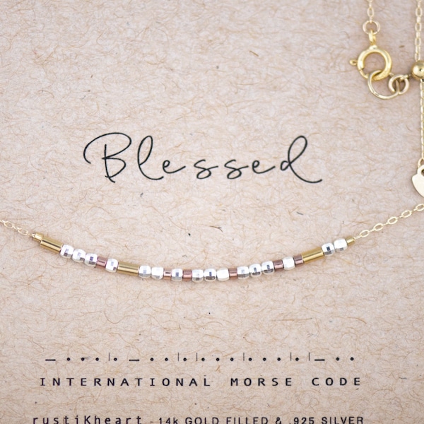 Blessed Necklace - Etsy