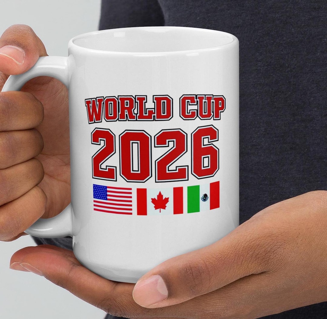 World Cup Mug, 2026 World Cup USA, World Cup Coffee Mug, Futbol Fan ...