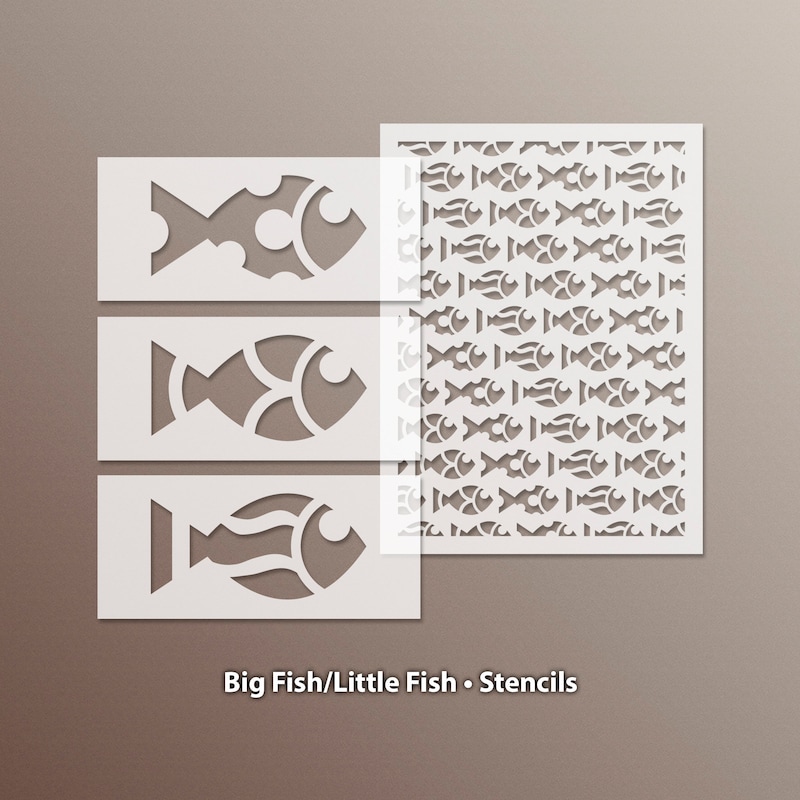 Fish Stencil - Etsy