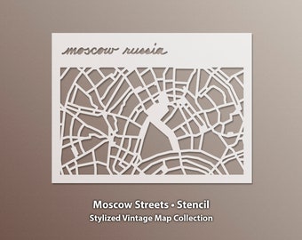 Russia 783-461 Stencil - Etsy