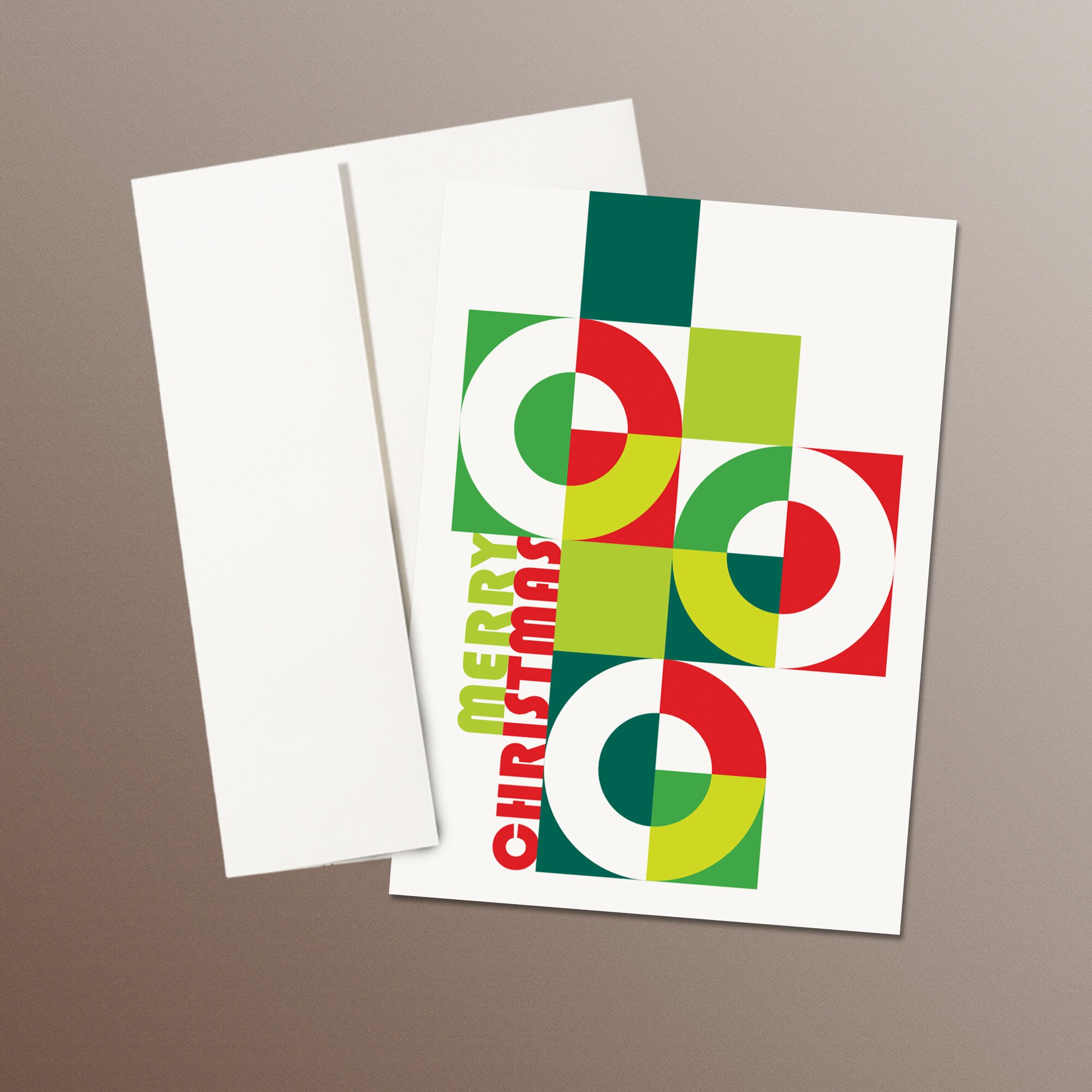 Christmas Cards, Bauhaus Art Style - Etsy
