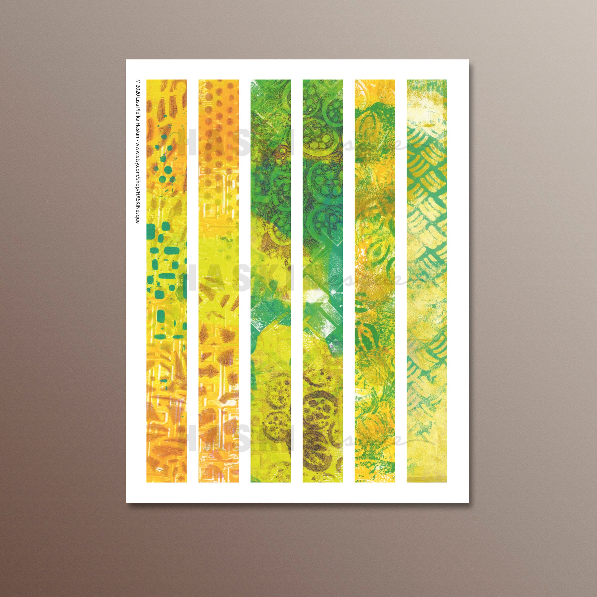 Collage Border Strips Digital Download - Etsy Singapore