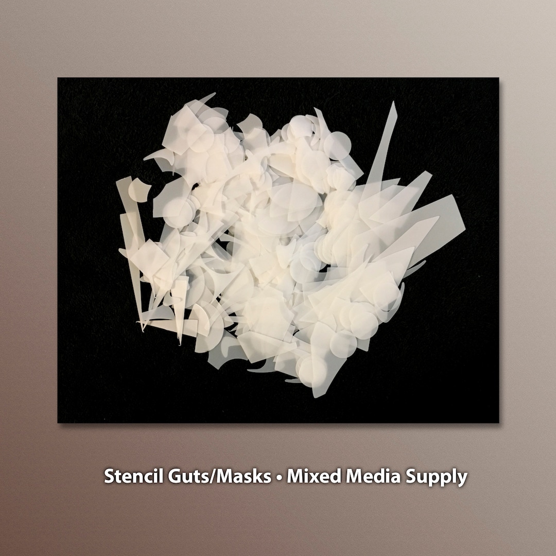 Stencil Guts/masks, Mixed Media Supply - Etsy Denmark