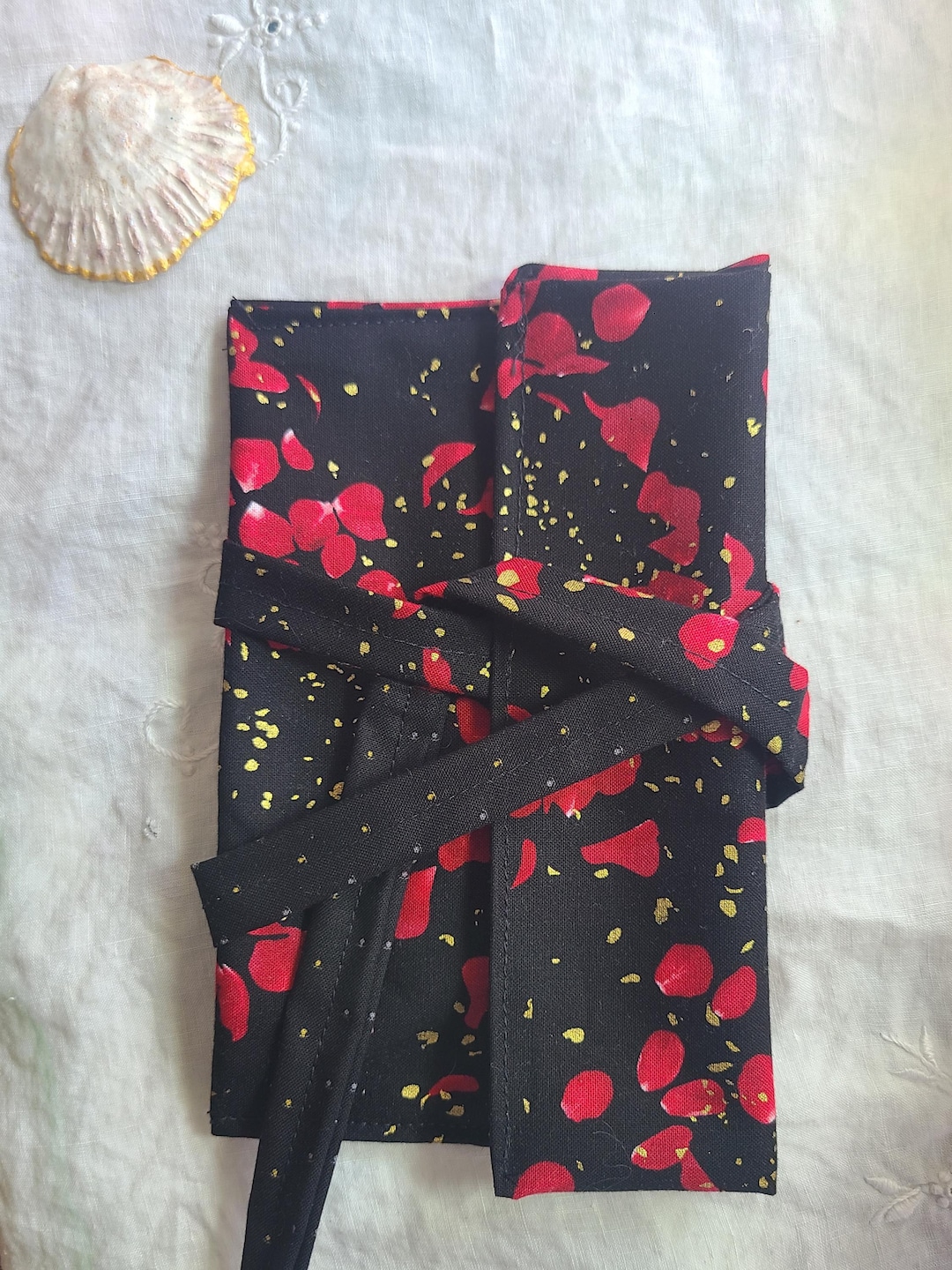 Red Rose Petals Tarot Deck Wrap Oracle Pouch - Etsy