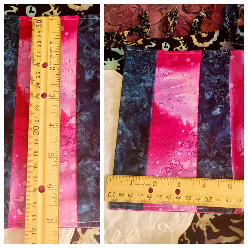 Pink Blue Floral Modern Tarot Deck Wrap Oracle Pouch - Etsy