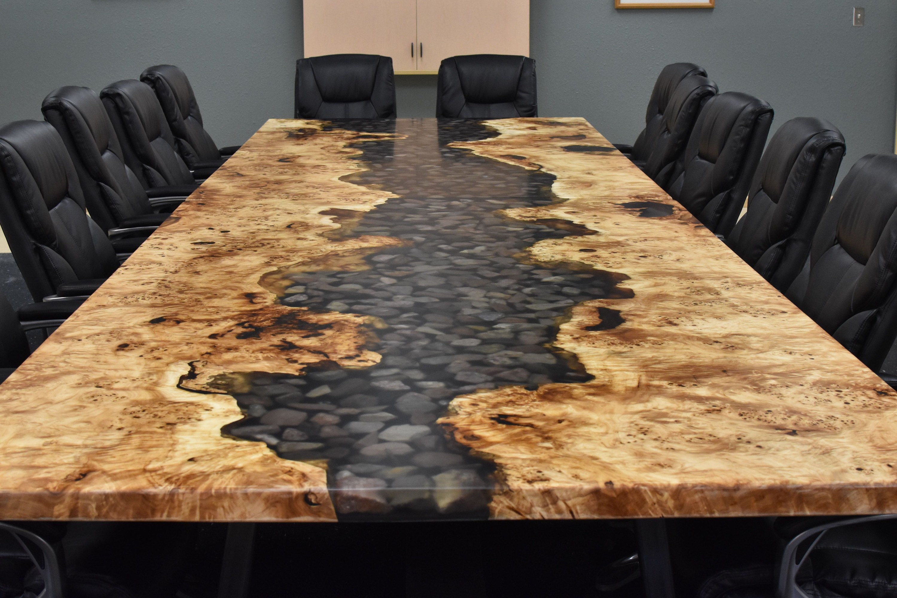 Mappa Burl Dining Table and Conference Table - Etsy
