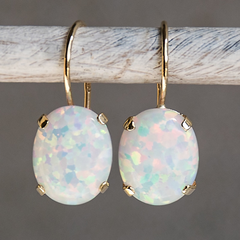 Vintage Opal Jewelry Gold - Etsy