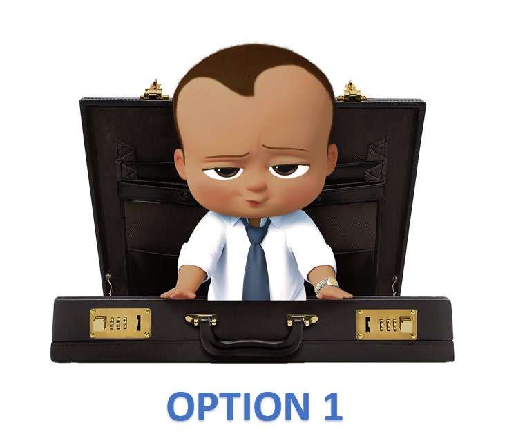 Boss Baby Light Skinned/Mixed African American custom set | Etsy