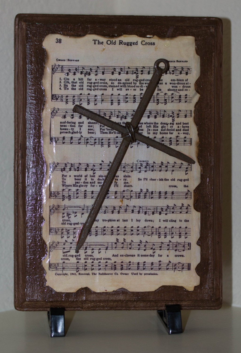 The Old Rugged Cross - Etsy
