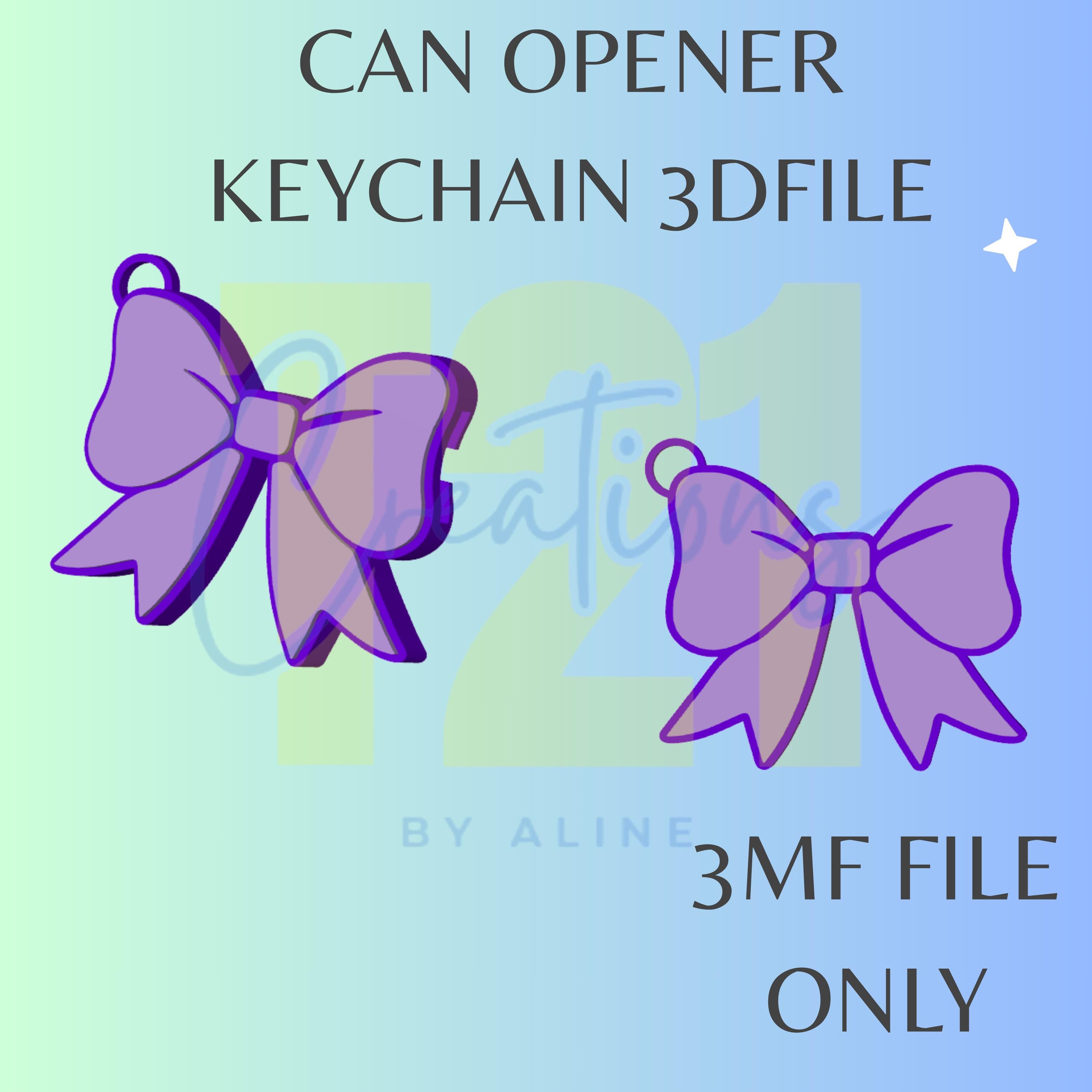 Bow Can Opener 3D 3MF File Download - Etsy