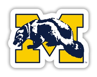 Michigan MICHIGAN Outlined Decal Free Shipping - Etsy