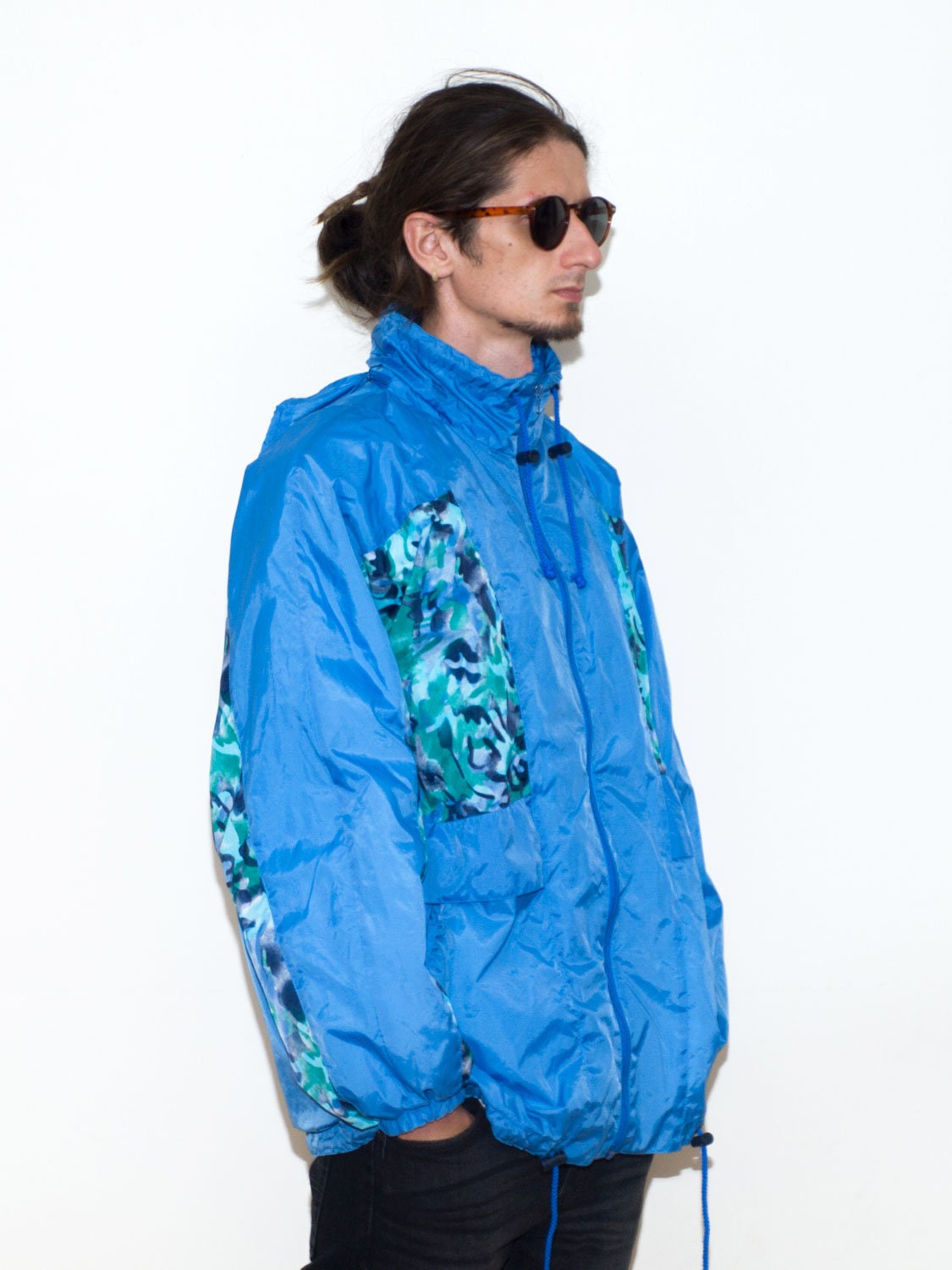 Vintage Waterproof Rain Jacket From 90s/ Marcel Clair Windbreaker ...