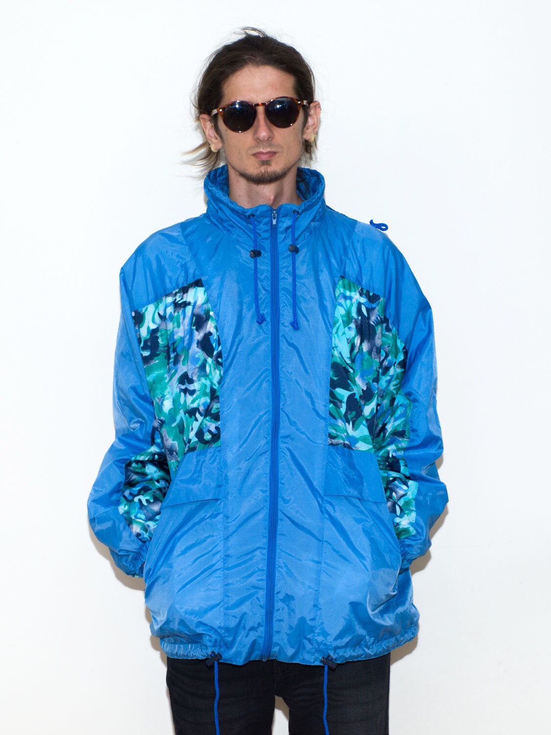 Vintage Waterproof Rain Jacket From 90s/ Marcel Clair Windbreaker ...