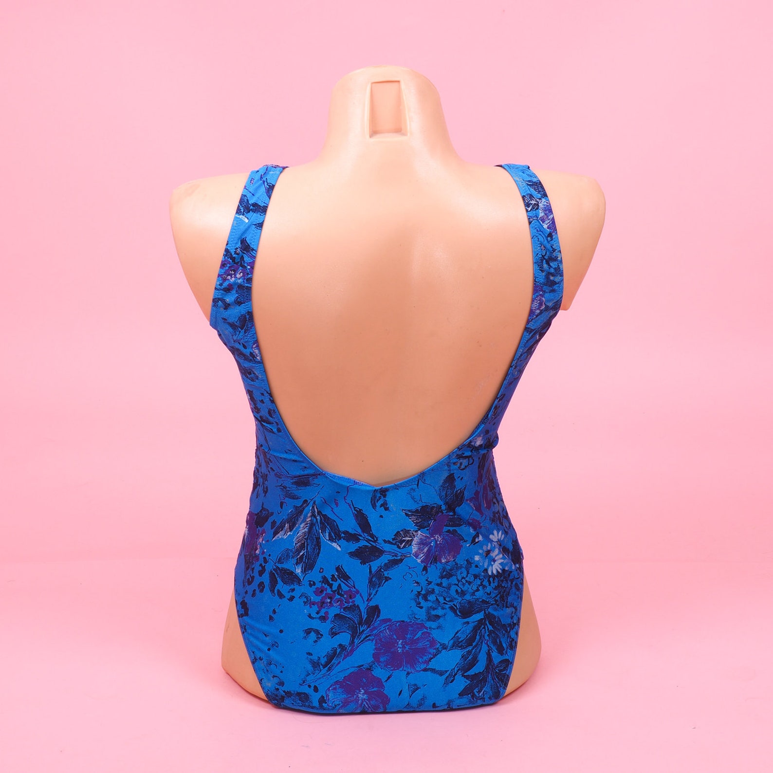 Vintage Blue Triumph Swimsuit/ One Piece Swimming Suit/ Bathing Suit ...