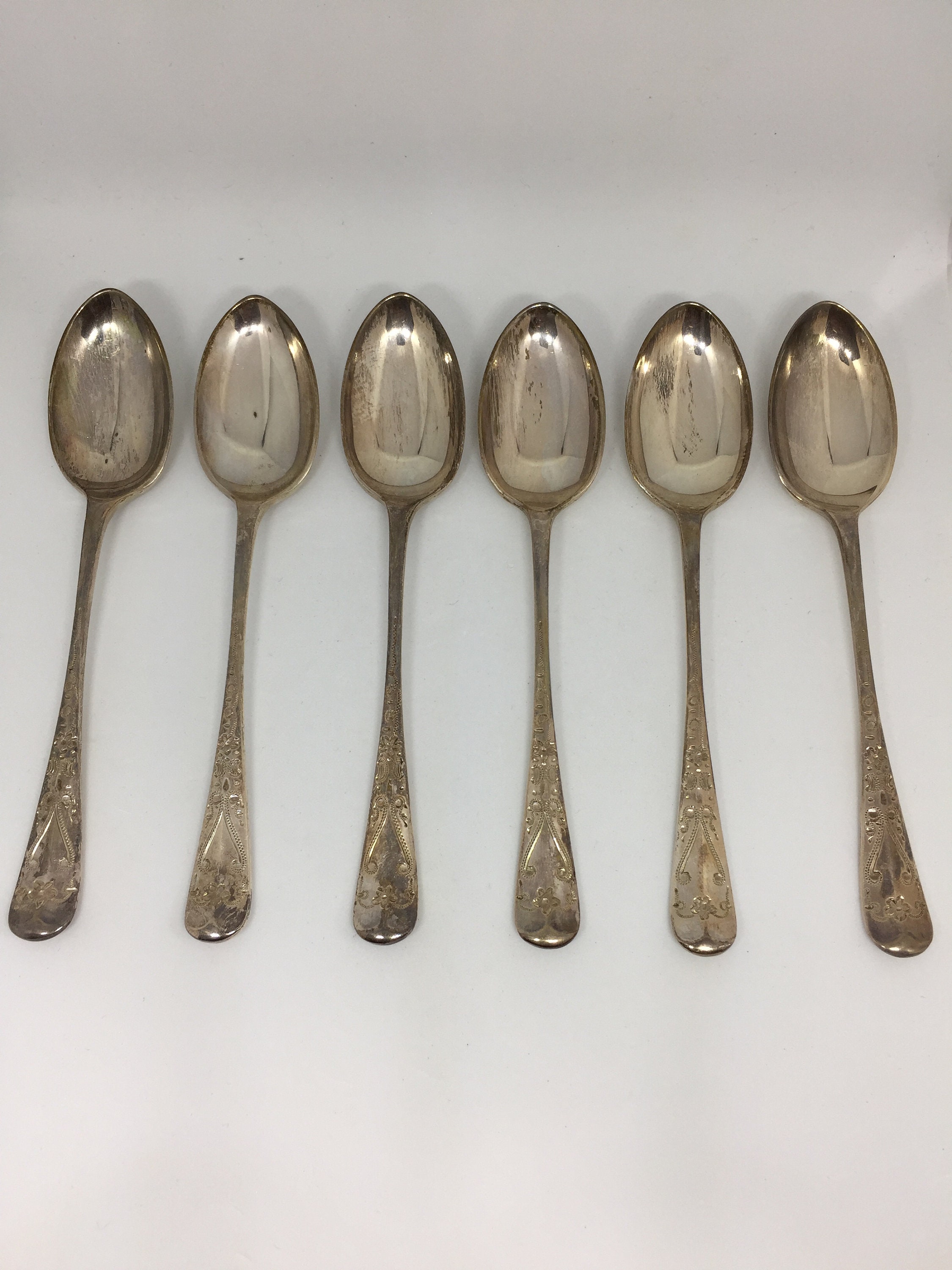 6X Spoons JR Star and Cross Joseph Rodgers & Sons , Sheffield 1913 ...