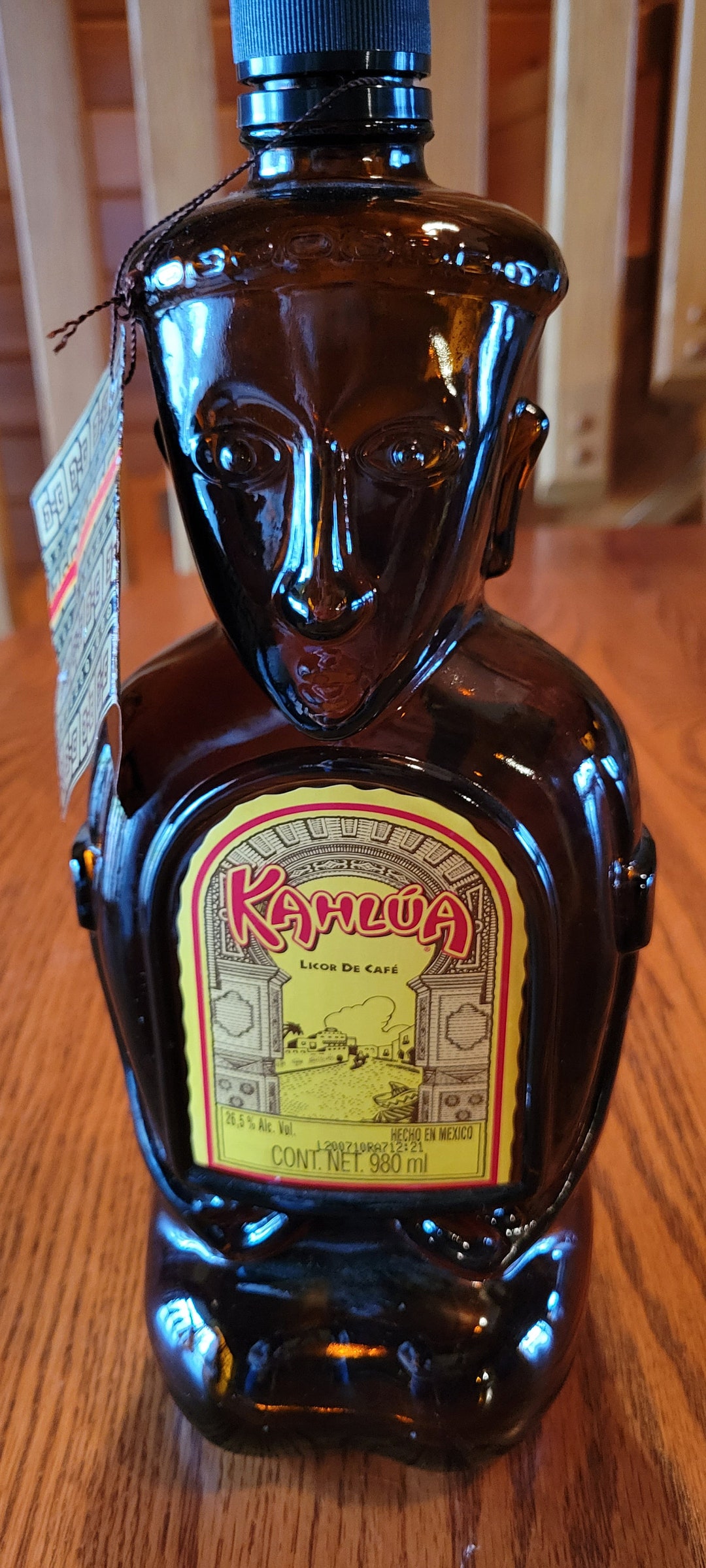 Collectible Kahlua "tiki Man" Bottle in Original Condition (except ...