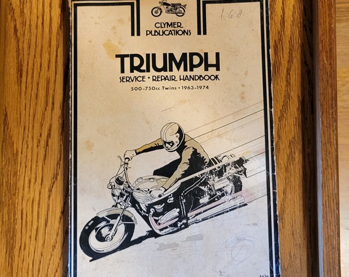 Motorcycle Repair Handbook Published by Clymer Publications triumph ...