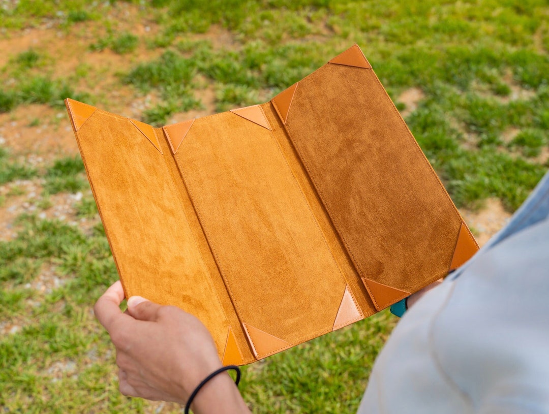 Vintage Leather Menu, Trifold Menu, Leather Menu Book, Wine List Menu ...