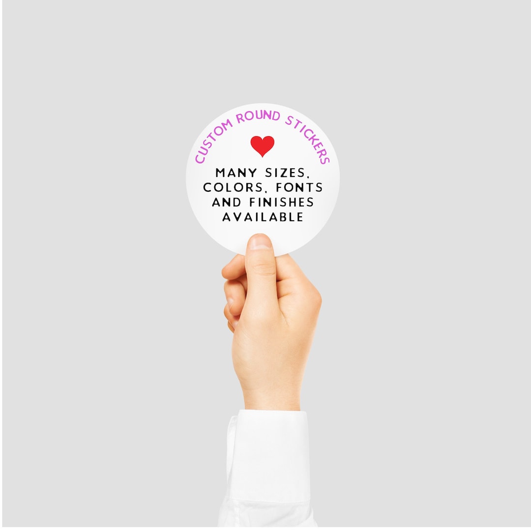 Custom Cosmetic Labels, Personalized Round Labels, Tube Labels, Eyelash ...